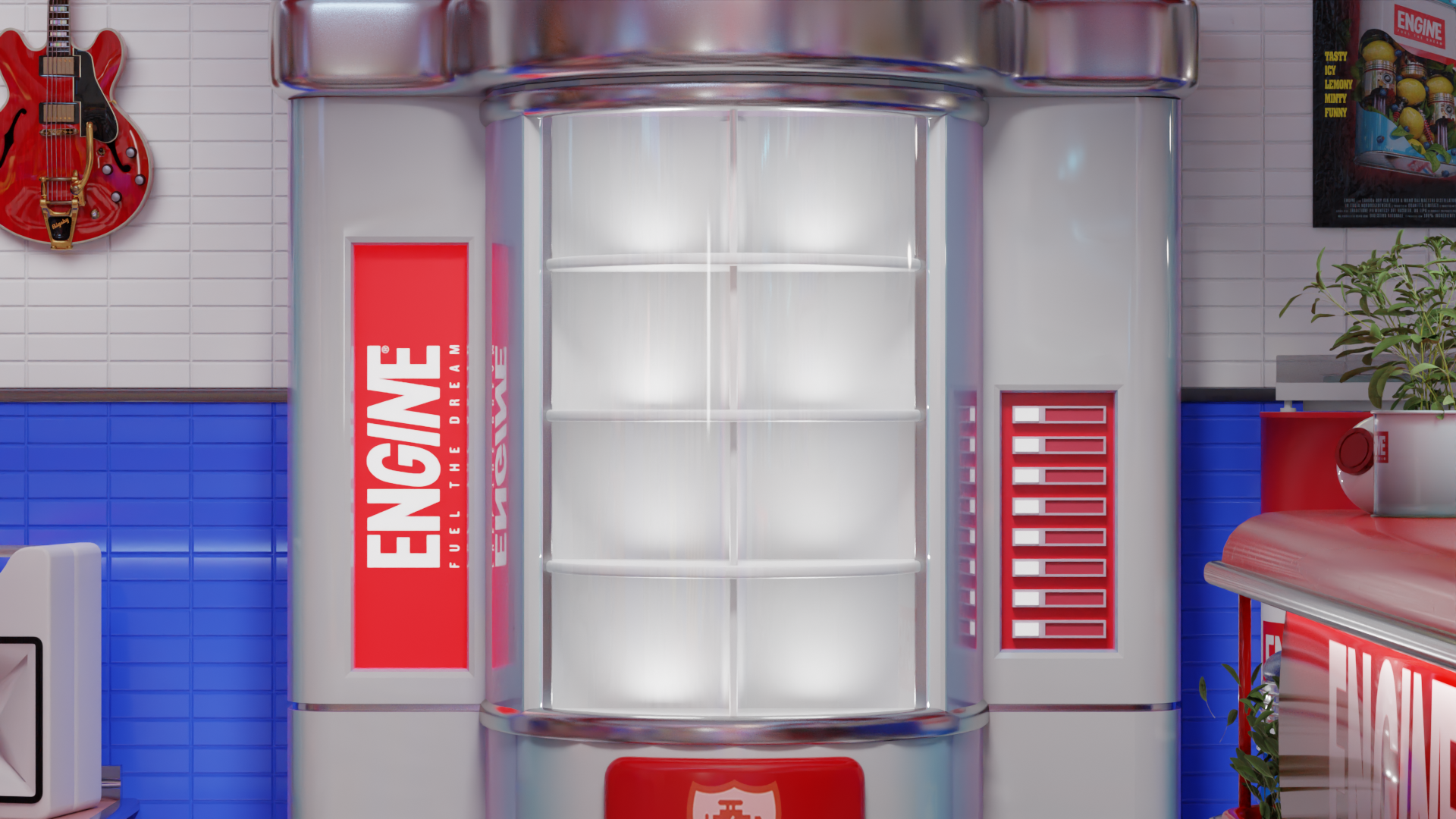 Vending Machine | Meet Engine. The perfect taste explosion.